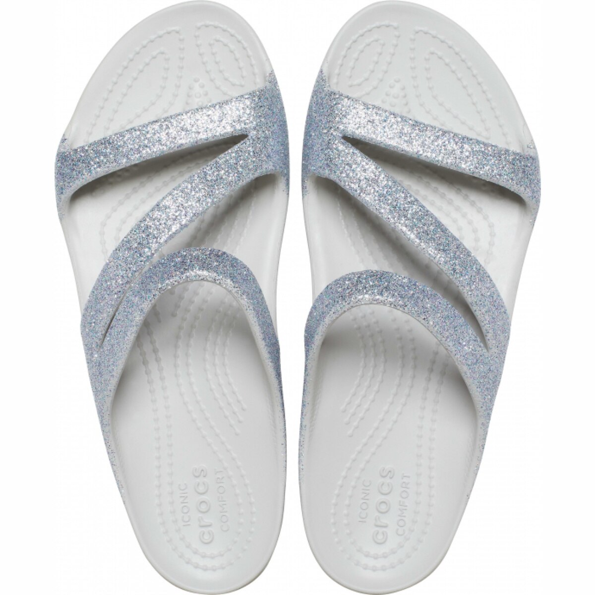 Slapi Femeie, Crocs, Kadee II Sandal, Argintiu, 39-40 EU - eMAG.ro