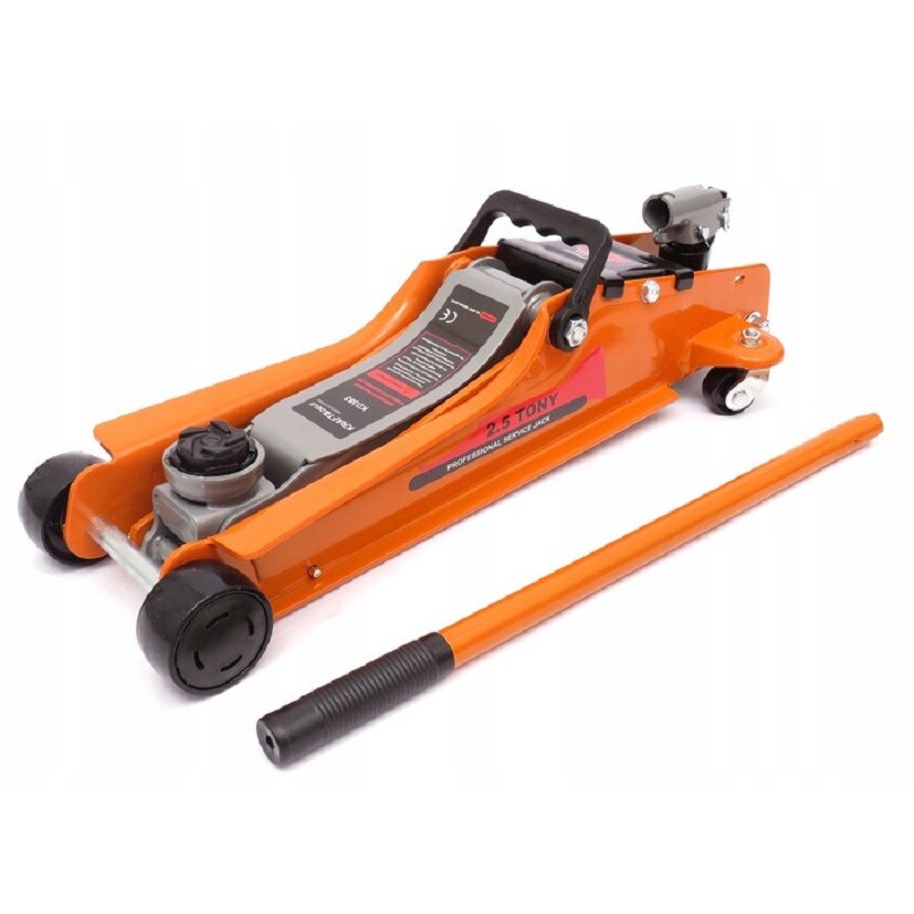 Cric hidraulic cu maner rotativ, 85-381mm, KRF383 - eMAG.ro