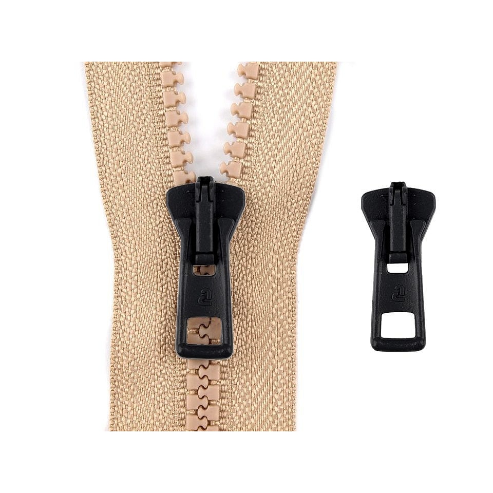 Cursor metalic cu autoblocare pentru fermoar injectat ALFA 5 mm, Negru ...