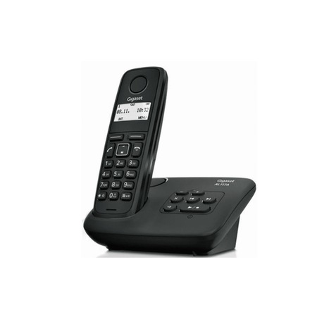 Telefon DECT Gigaset AL117A Negru - eMAG.ro