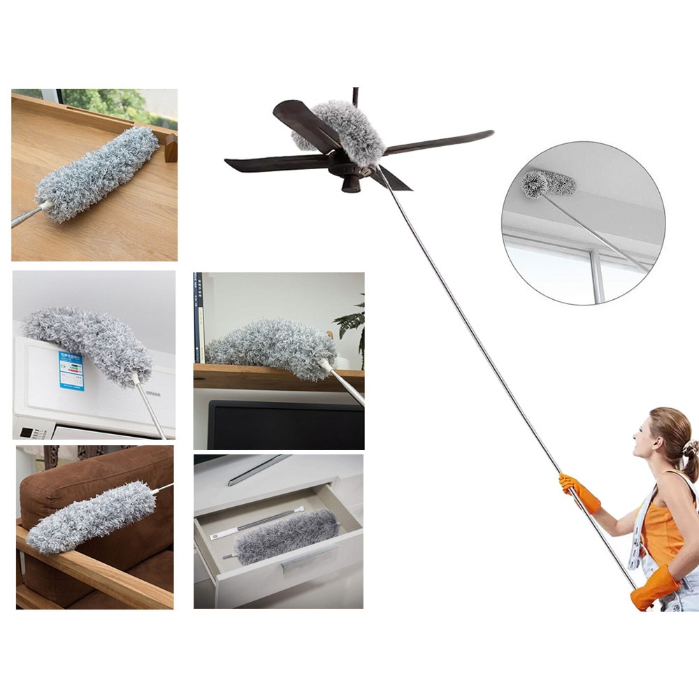 Pamatuf TNS®, Pentru Curatat Praful, Maner Extensibil Pana la 280 cm ...