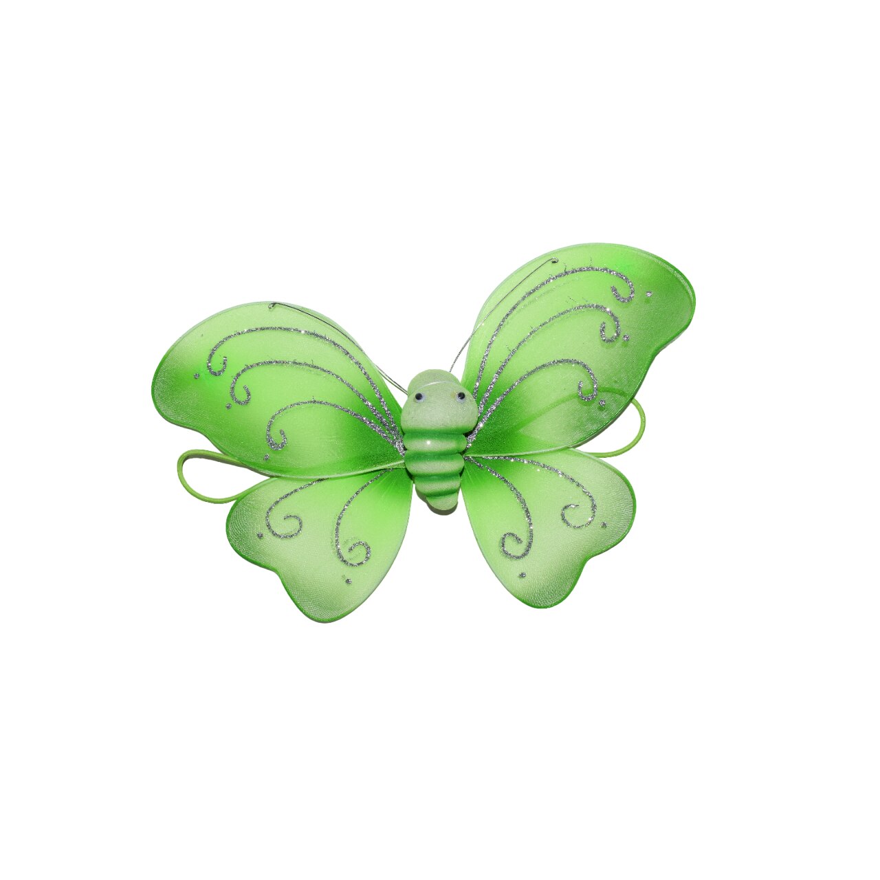 Aripi fluture pentru copii, 20x29 cm, unisex, verde - eMAG.ro