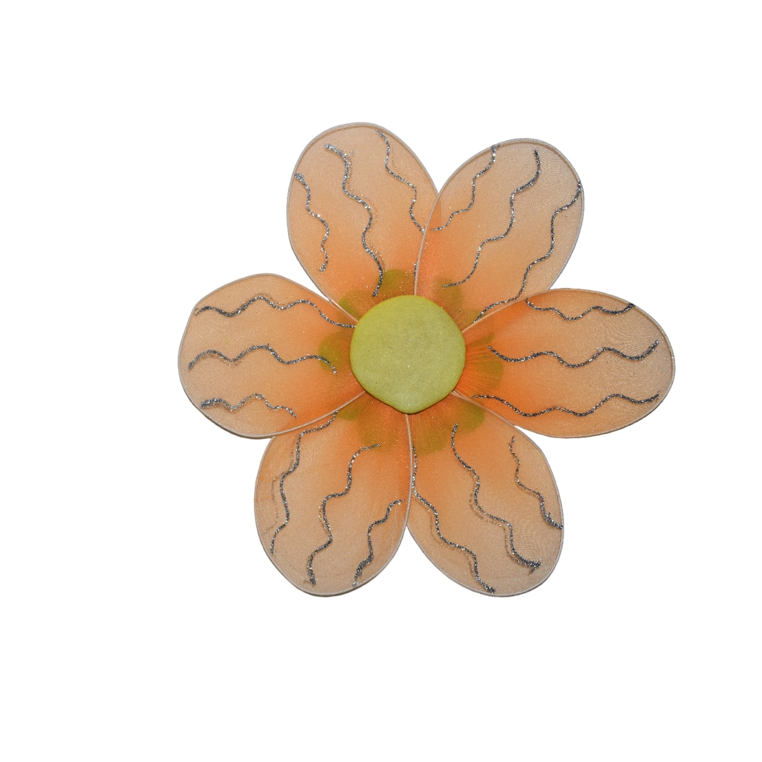 Aripi petale floare 35cm, unisex, portocaliu - eMAG.ro