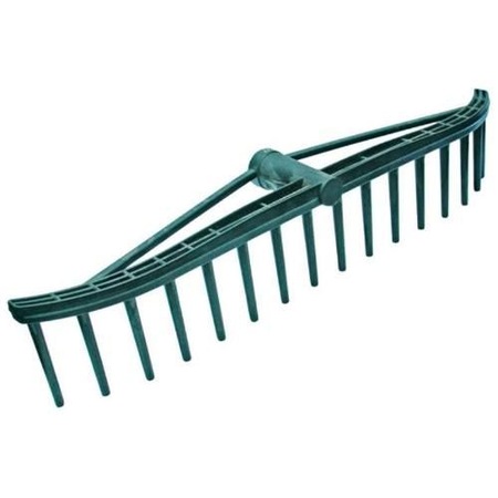 Lama grebla pentru fan, Plastic, 58 cm, 16 dinti, Verde - eMAG.ro