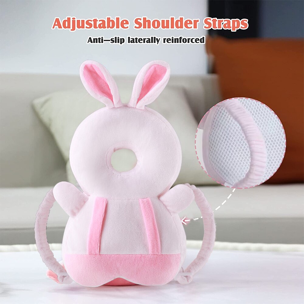 Perna pentru protectia capului bebelusului, Ronyes®, 0-3 ani, Iepure ...