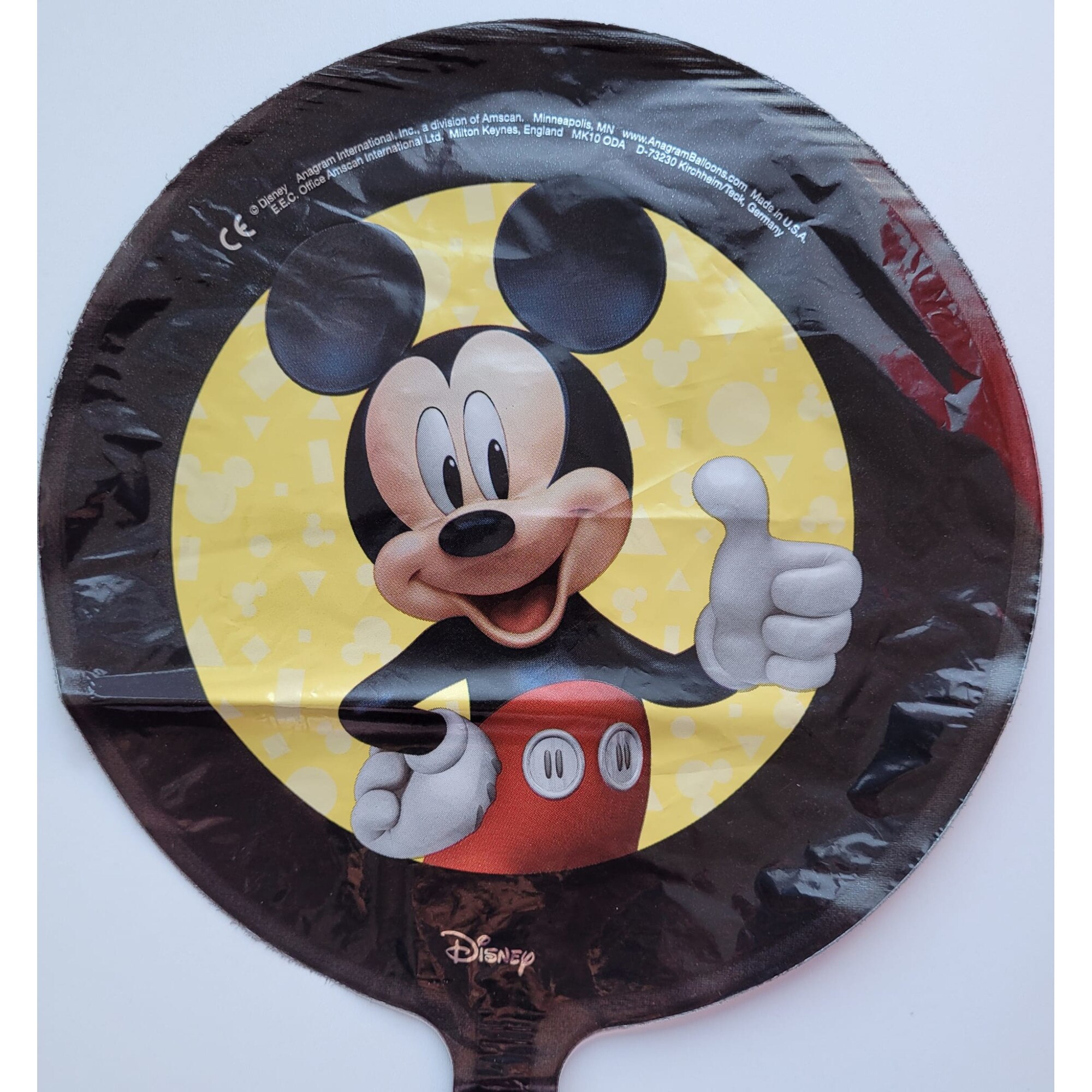 Balon folie rotund mini figurina Mickey Mouse Forever 23 cm - eMAG.ro