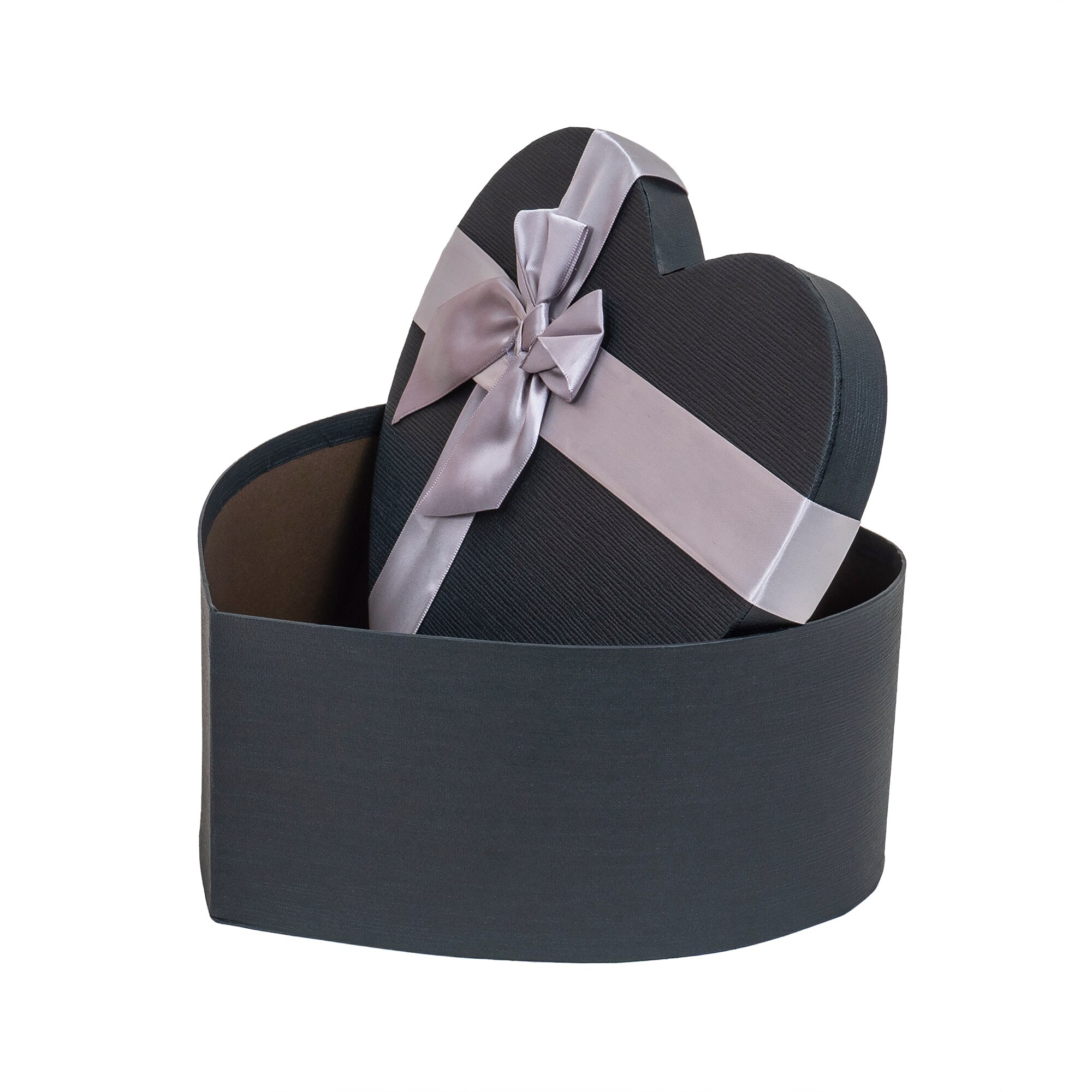 Set 3 cutii in forma de inima, negru CD2085-negru - eMAG.ro