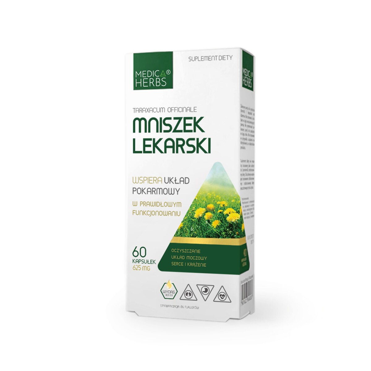 Supliment alimentar, Medica Herbs, Papadie, Curatarea organismului, 60 ...
