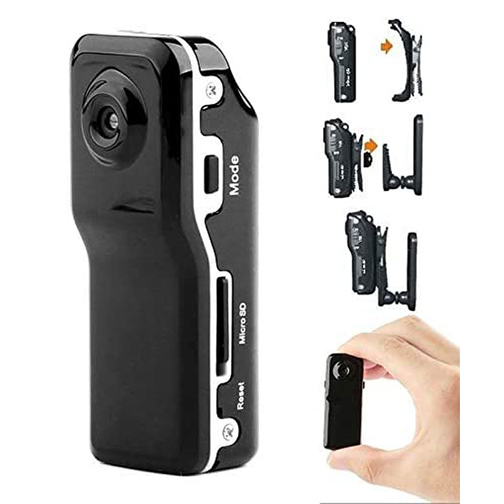 Mini Camera Video Spion Portabila SIKS, slot Micro SD, Acumulator ...
