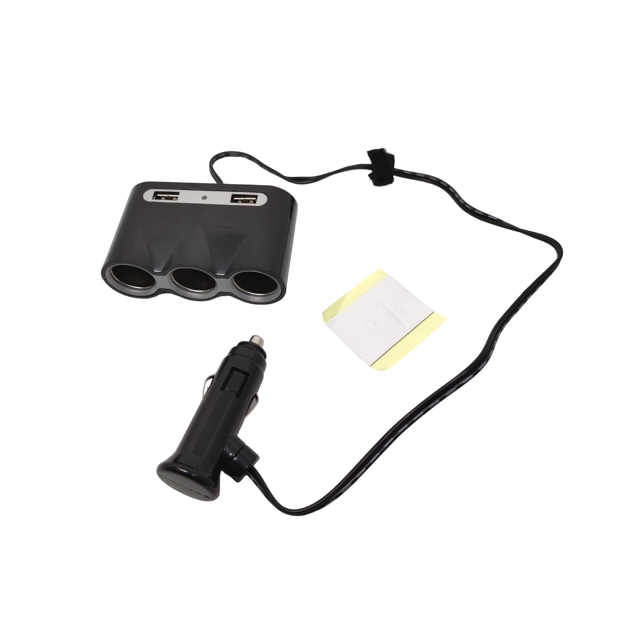 Multiplicator Mufa Priza Bricheta Auto cu 3 iesiri 12V-24V, 2 x USB ...