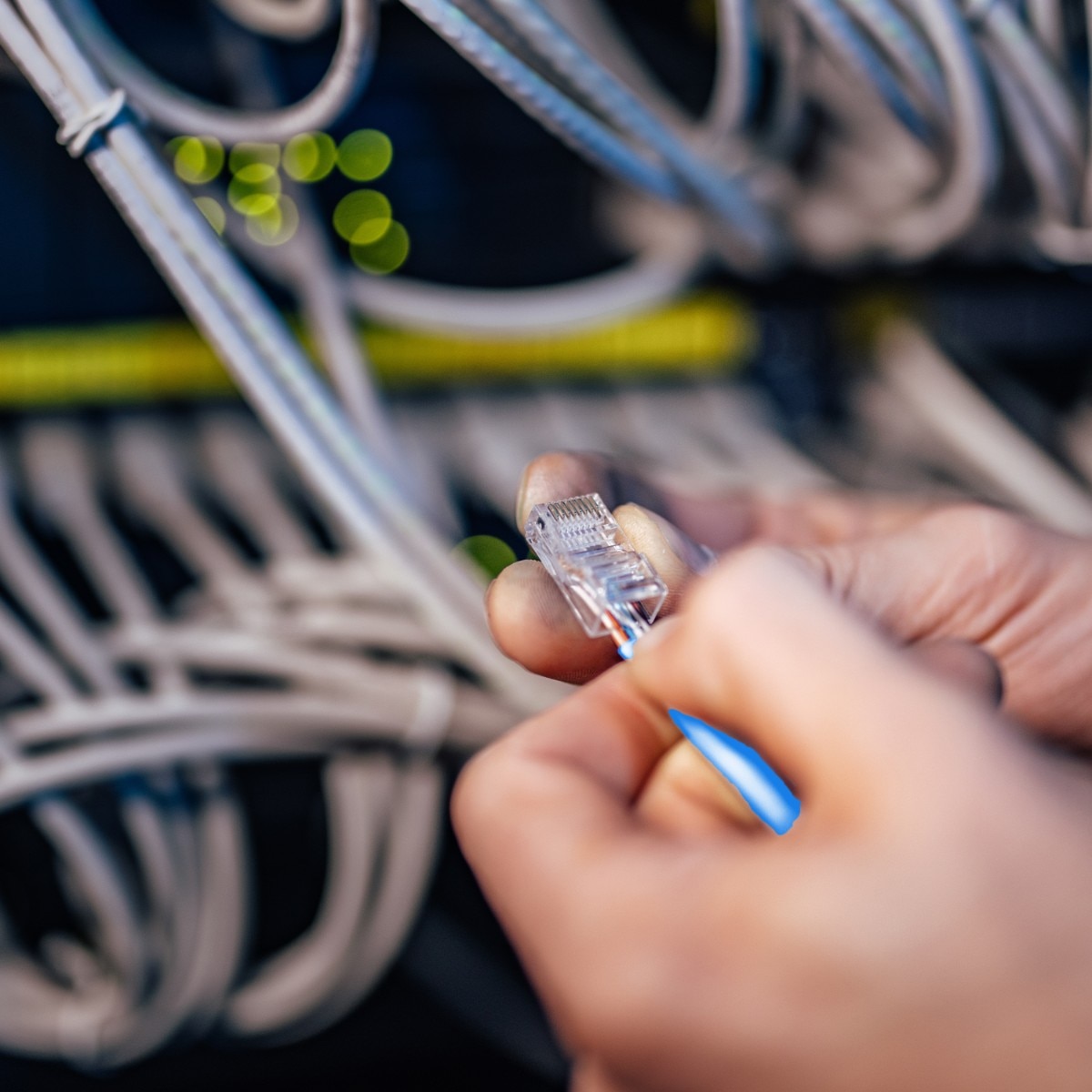 Cablu de Retea LAN UTP, cat.5E, Cupru, Rola 305m, Albastru - eMAG.ro