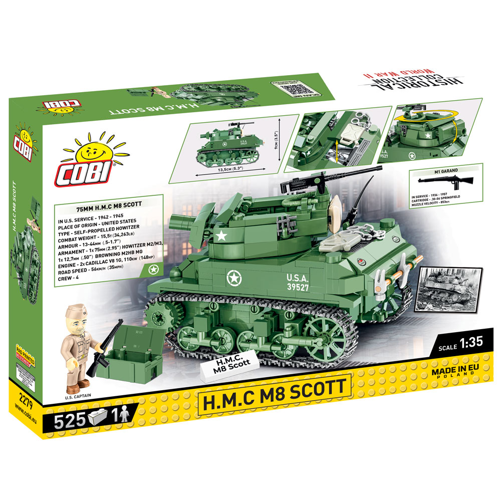 Set de Construit H.M.C. M8 Scott, 525 piese - eMAG.ro