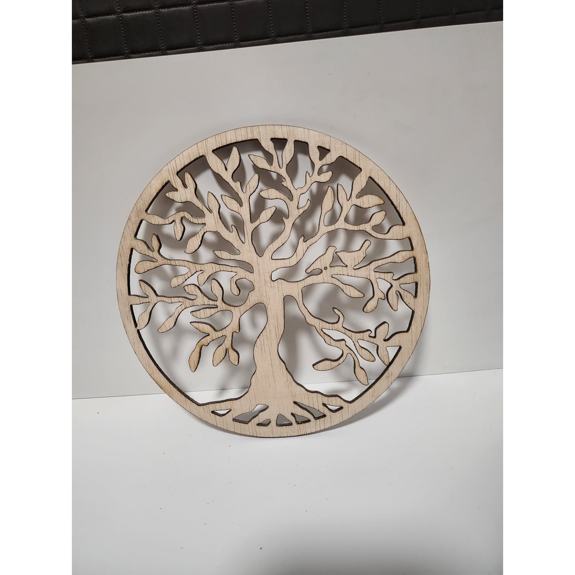 Copacul vietii, lemn, bej, 20 cm, decoratiune - eMAG.ro