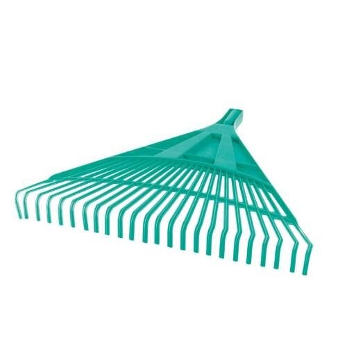 Lama grebla, Plastic, 60 cm, 24 dinti, Verde - eMAG.ro