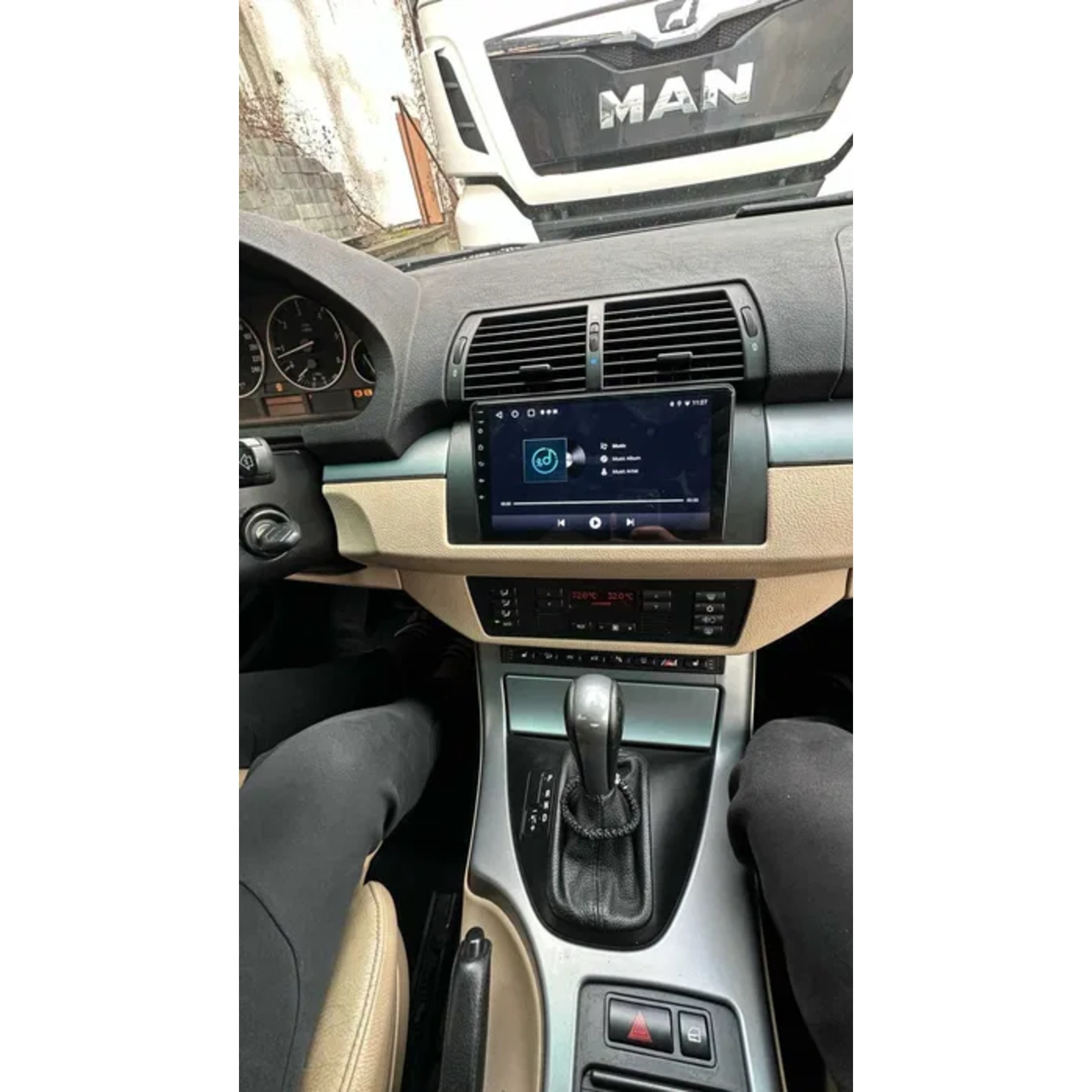 Mултимедия с нaвигация за Bmw X5 E53, 8 Core CPU, 4GB+64GB, Android 12 ...