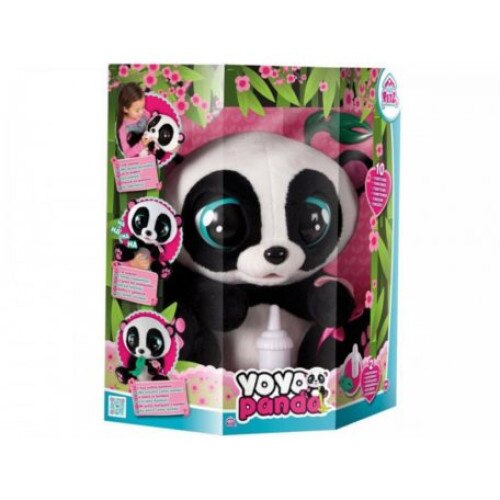 Yoyo panda interaktív plüssfigura - eMAG.hu