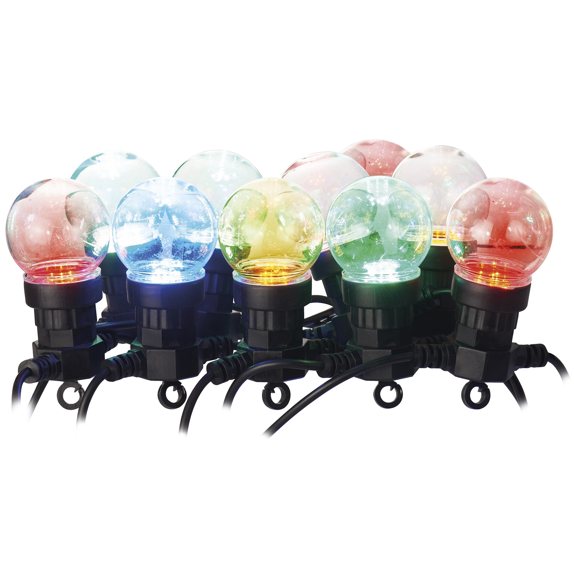 Sir luminos LED Emos Party Light DCPM01, 10 becuri multicolor, exterior ...