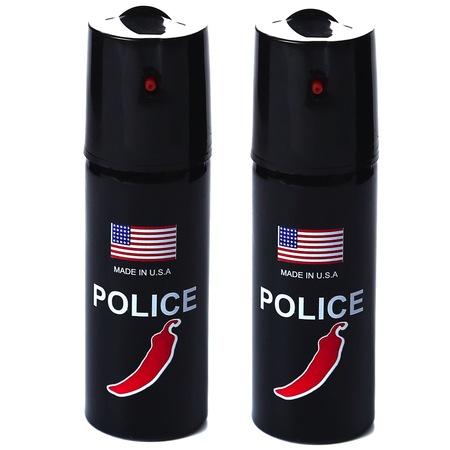 OEM Police Önvédelmi paprika spray szett, 2 db, bénító, chilivel, 60 ml ...