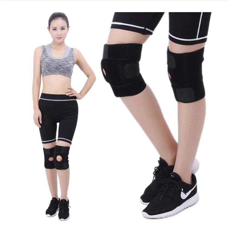 Genunchiera ortopedica ajustabila cu rotula decupata, pentru recuperare ...