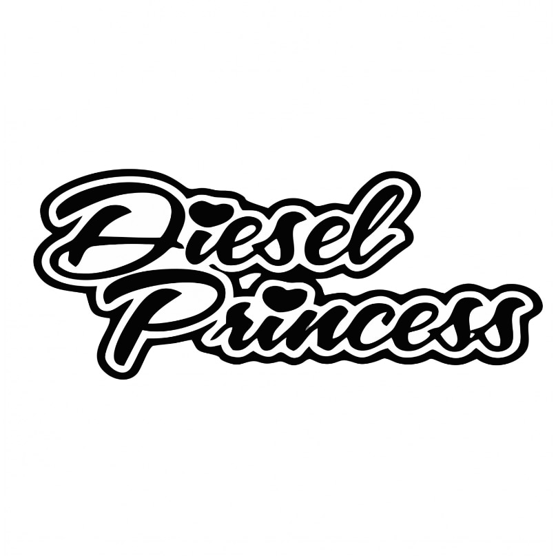 Sticker Diesel Princess 15 cm, Creative Rey® - eMAG.ro