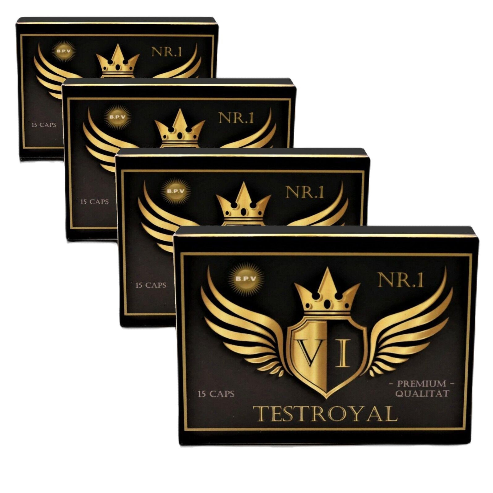 Supliment alimentar potenta Testroyal, BPV, 60 capsule - eMAG.ro