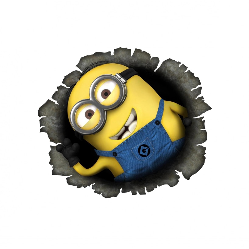 Sticker Minion Zambaret 20 cm, Creative Rey® - eMAG.ro