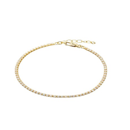 Colier Tennis Glamour Auriu - eMAG.ro