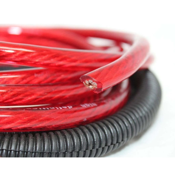 Kit Cabluri Auto Conectare Statie sau Subwoofer, Maximum 200W RMS ...