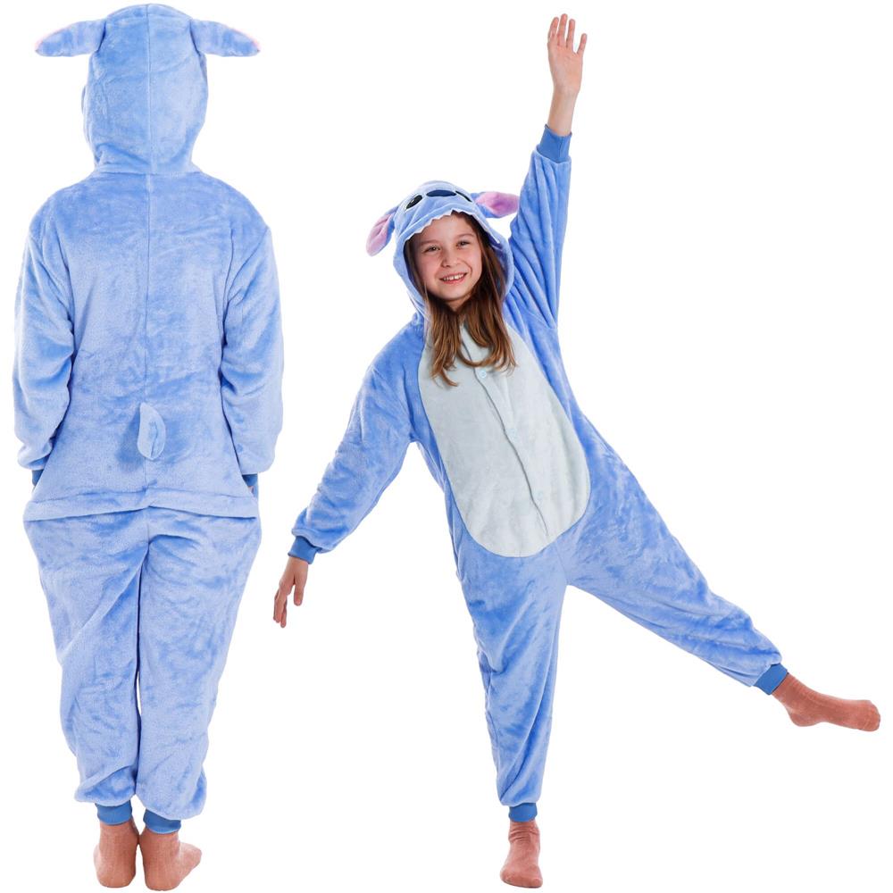 Pijama tip salopeta pentru copii, model stitch - eMAG.ro