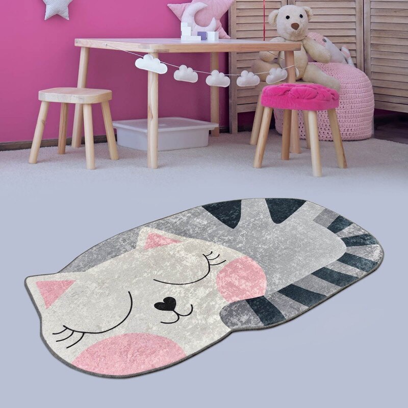 Covor Chilai Home 876CHL1214, 100x160 cm, fire de catifea, Poliester ...