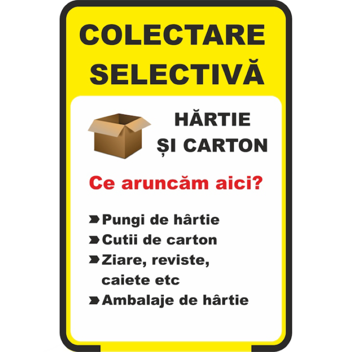 Cauți sticker reciclare selectiva? Alege din oferta eMAG.ro