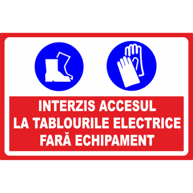 Sticker decorativ, semn indicator, Interzis accesul la tablourile ... Sticker decorativ, semn indicator, Interzis accesul la tablourile ...