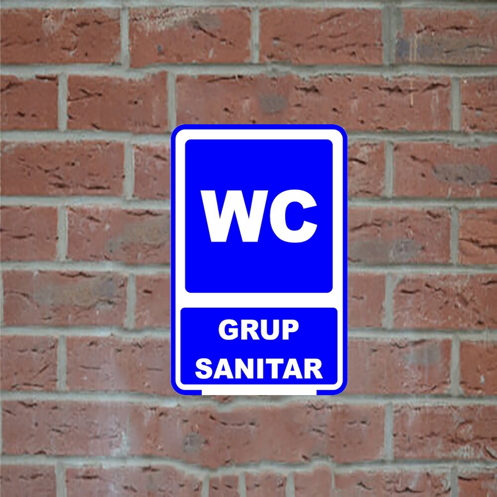 Sticker decorativ, semn indicator, WC grup sanitar, 21x29.7 cm A4 - eMAG.ro Sticker decorativ, semn indicator, WC grup sanitar, 21x29.7 cm A4 - eMAG.ro