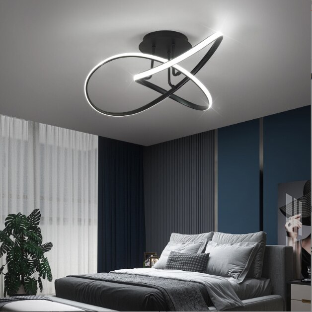Candelabru LED cu Telecomanda, lustra cu lumina calda, rece si neutra ...