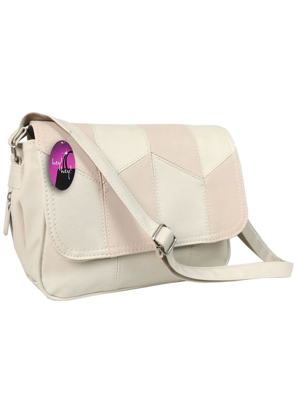 Geanta de umar dama, Adleys, Piele ecologica, 18 x 26 x 9cm, Bej - eMAG.ro