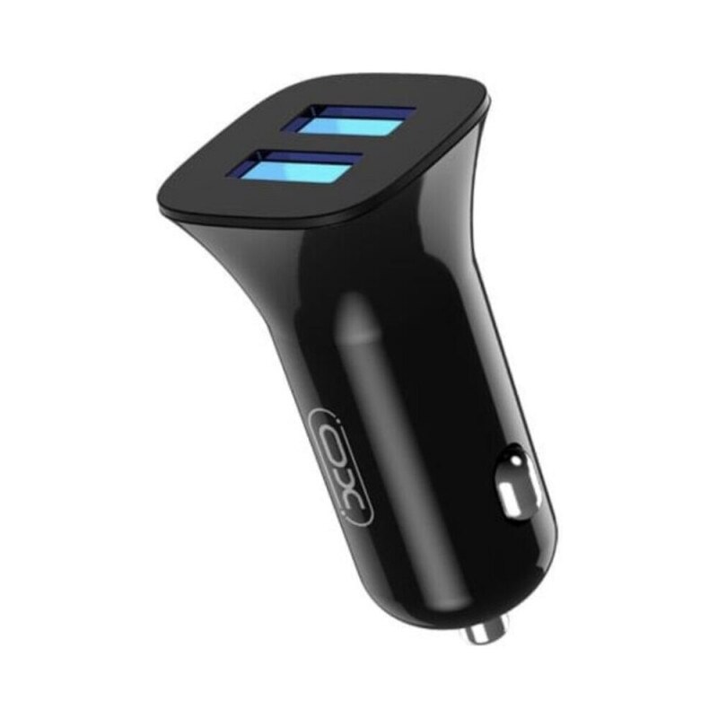 Adaptor Auto XO TZ10, Micro USB, 2 USB, 2A, 12W, Negru - eMAG.ro