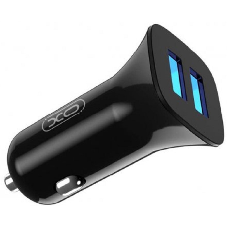 Adaptor Auto XO CC31, Universal, 2A, 12W, 2 USB, Negru - eMAG.ro