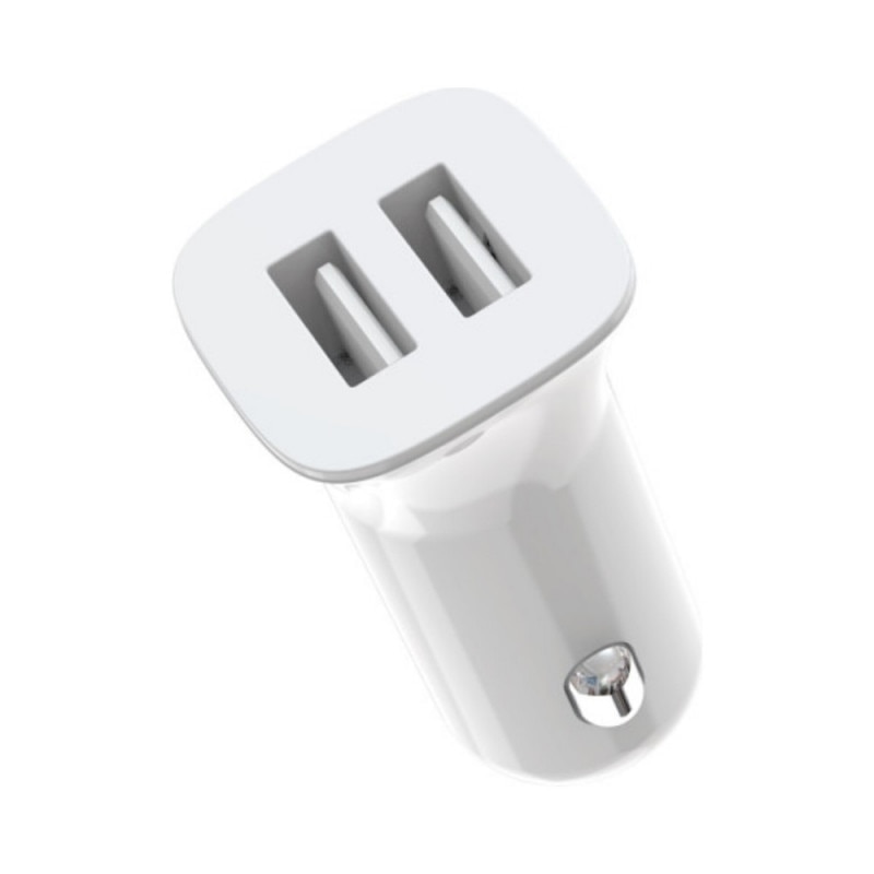 Adaptor Auto XO CC31, Universal, 2A, 12W, 2 USB, Alb - eMAG.ro