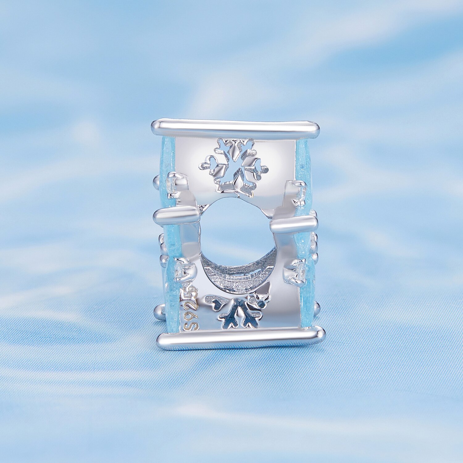 Talisman din argint Fulg Inghetat - eMAG.ro