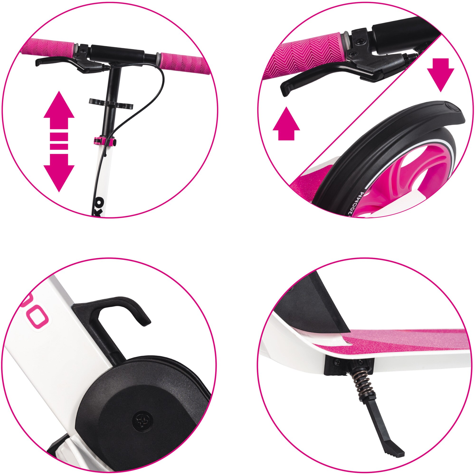 Shoko BW 200 Plus Roller, fukszia - eMAG.hu