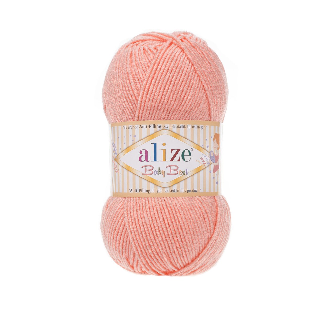 Fir textil, Alize Baby Best-145,240 m, somon - eMAG.ro