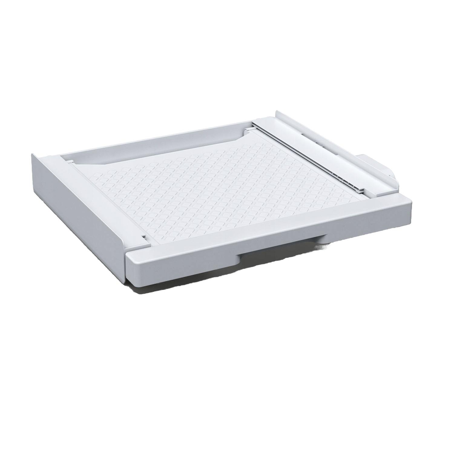 Raft cadru cu sertar pentru masina de spalat/uscator, Plastic, 60x60 cm ...