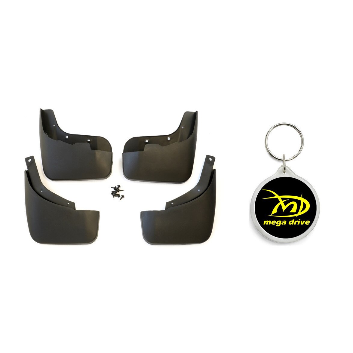 Set Aparatori Noroi Audi Q7 2007-2014,4 Bucati cu Breloc Mega Drive ...