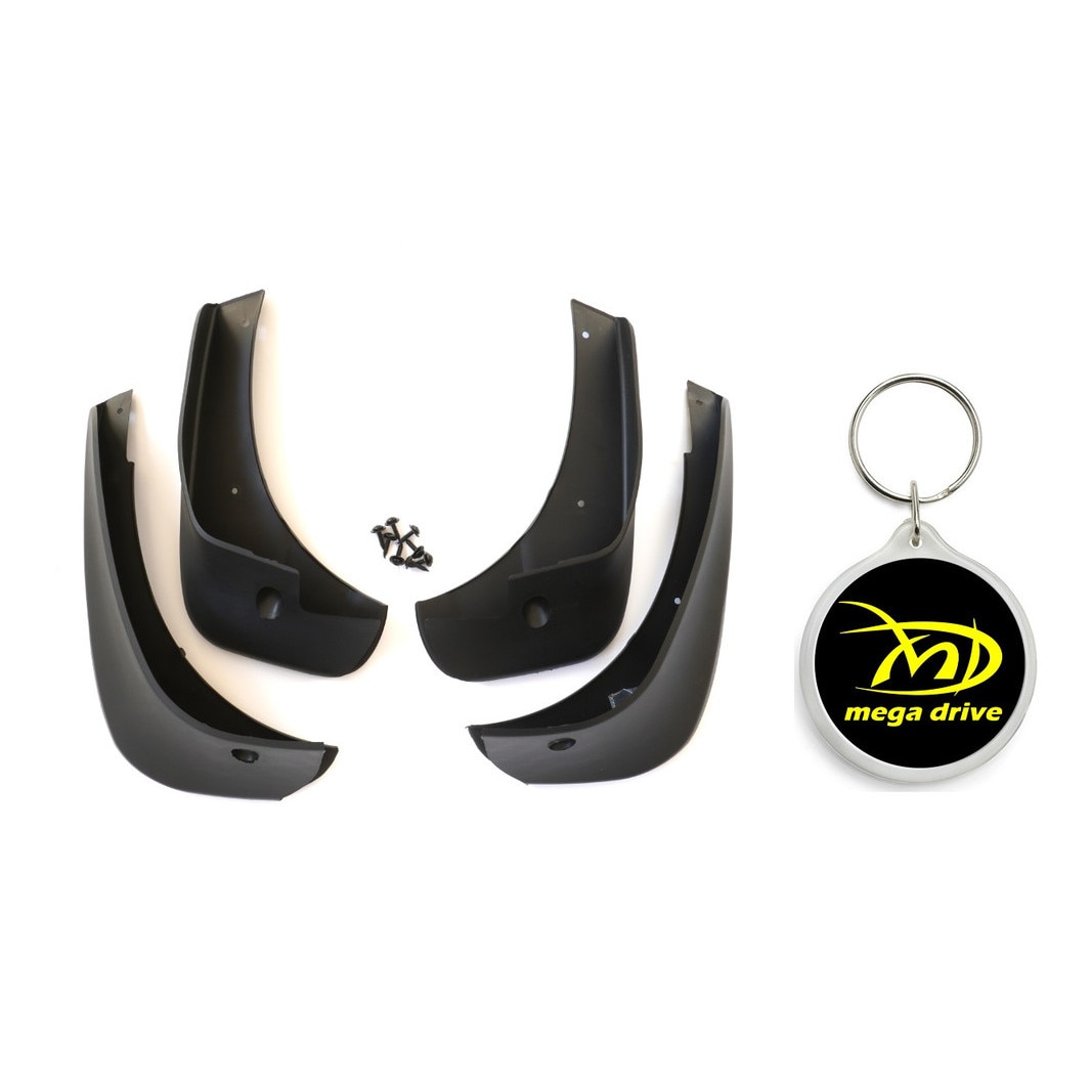 Set Aparatori Noroi Nissan Qashqai +2 J10 2007-2013,4 Bucati cu Breloc ...