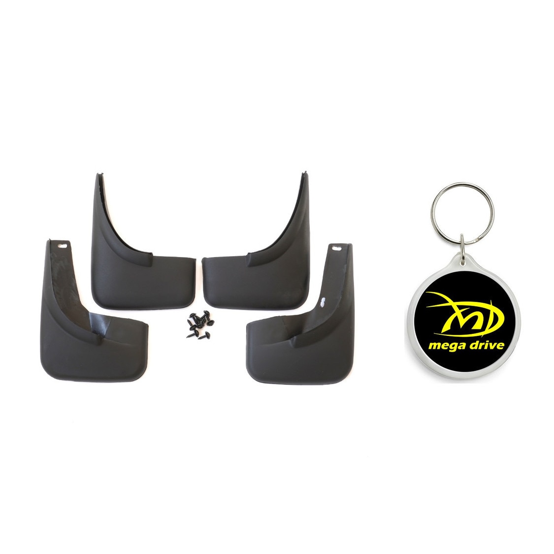 Set Aparatori Noroi Vw Golf 6 Hatchback 2008-2013,4 Bucati cu Breloc ...
