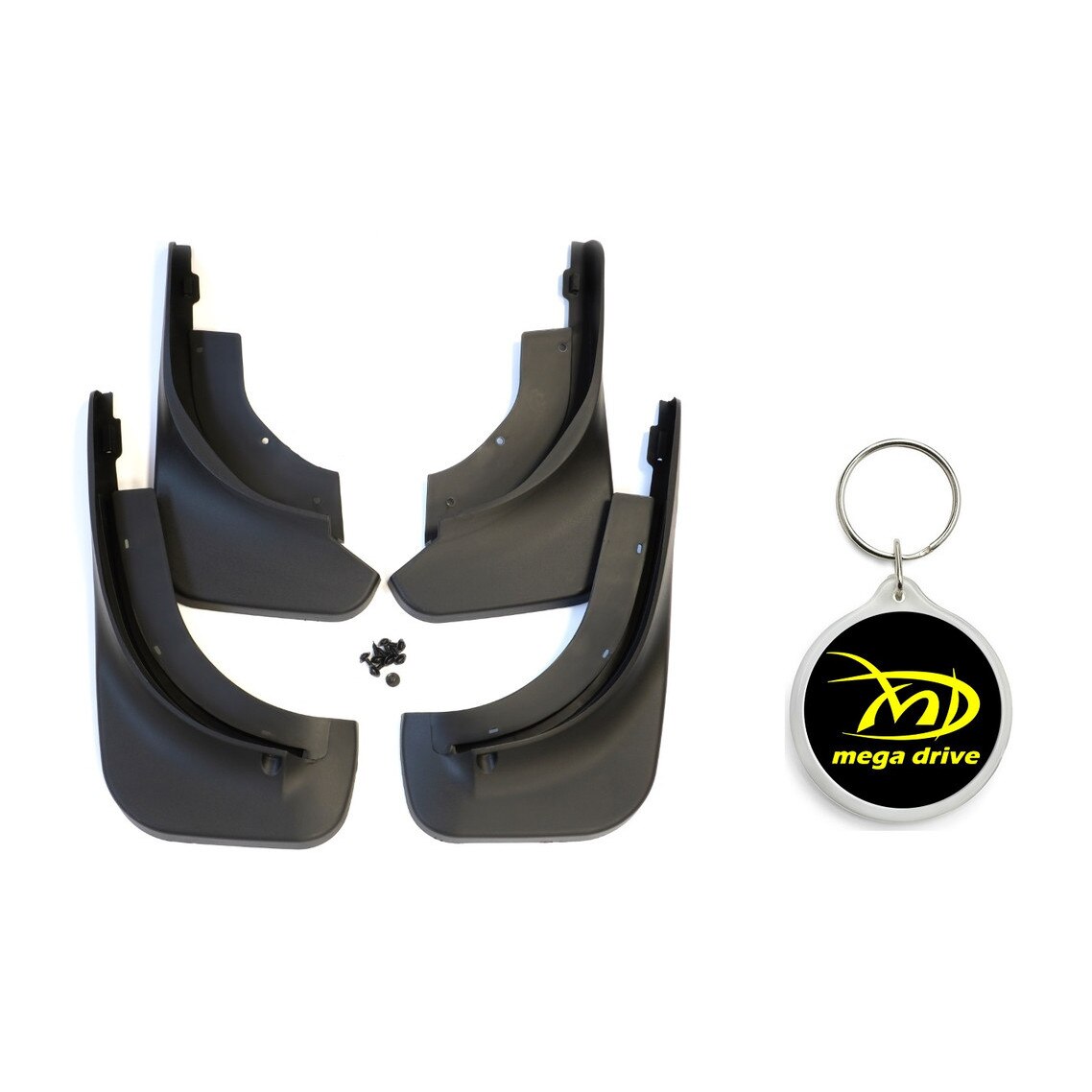 Set Aparatori Noroi Volkswagen Touareg 2002-2010,4 Bucati cu Breloc ...