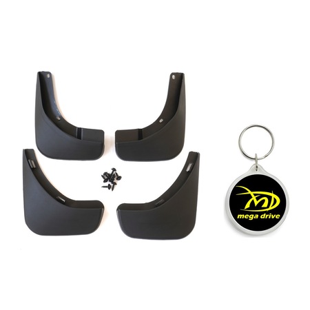 Set Aparatori Noroi Skoda Octavia 2007-2013 Sedan,4 Bucati cu Breloc ...