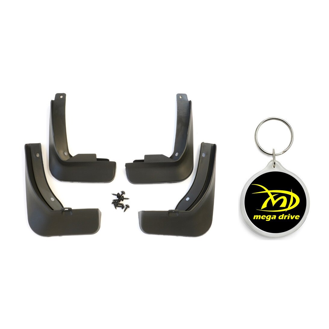Set Aparatori Noroi Skoda Rapid Berlina 2013->,4 Bucati cu Breloc Mega ...