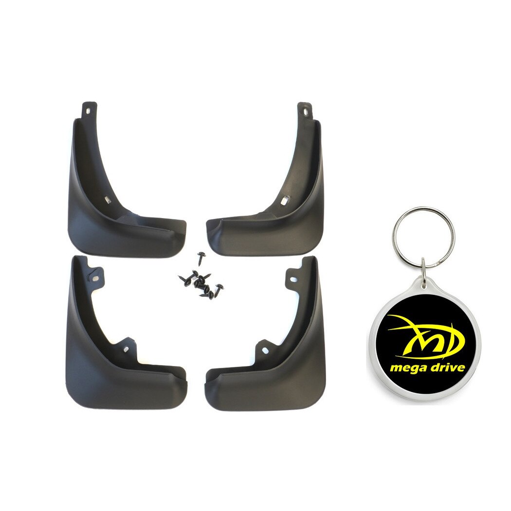 Set Aparatori Noroi Skoda Superb 2 2008-2015 Berlina,4 Bucati cu Breloc ...