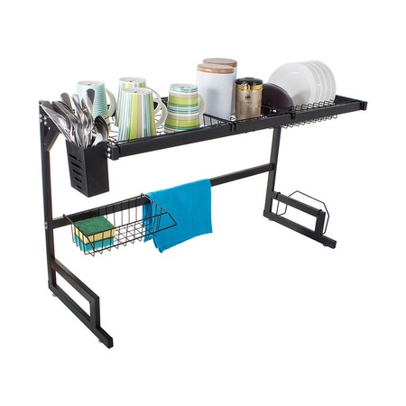 Scurgator de Vase Deasupra Chiuvetei, Suport Organizator pentru Vase ...